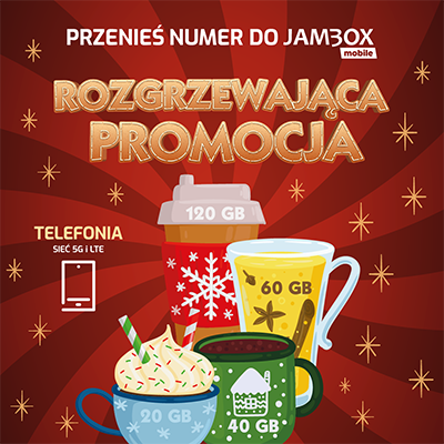 Rozgrzewająca Promocja w JAMBOX mobile! | Telewizja JAMBOX